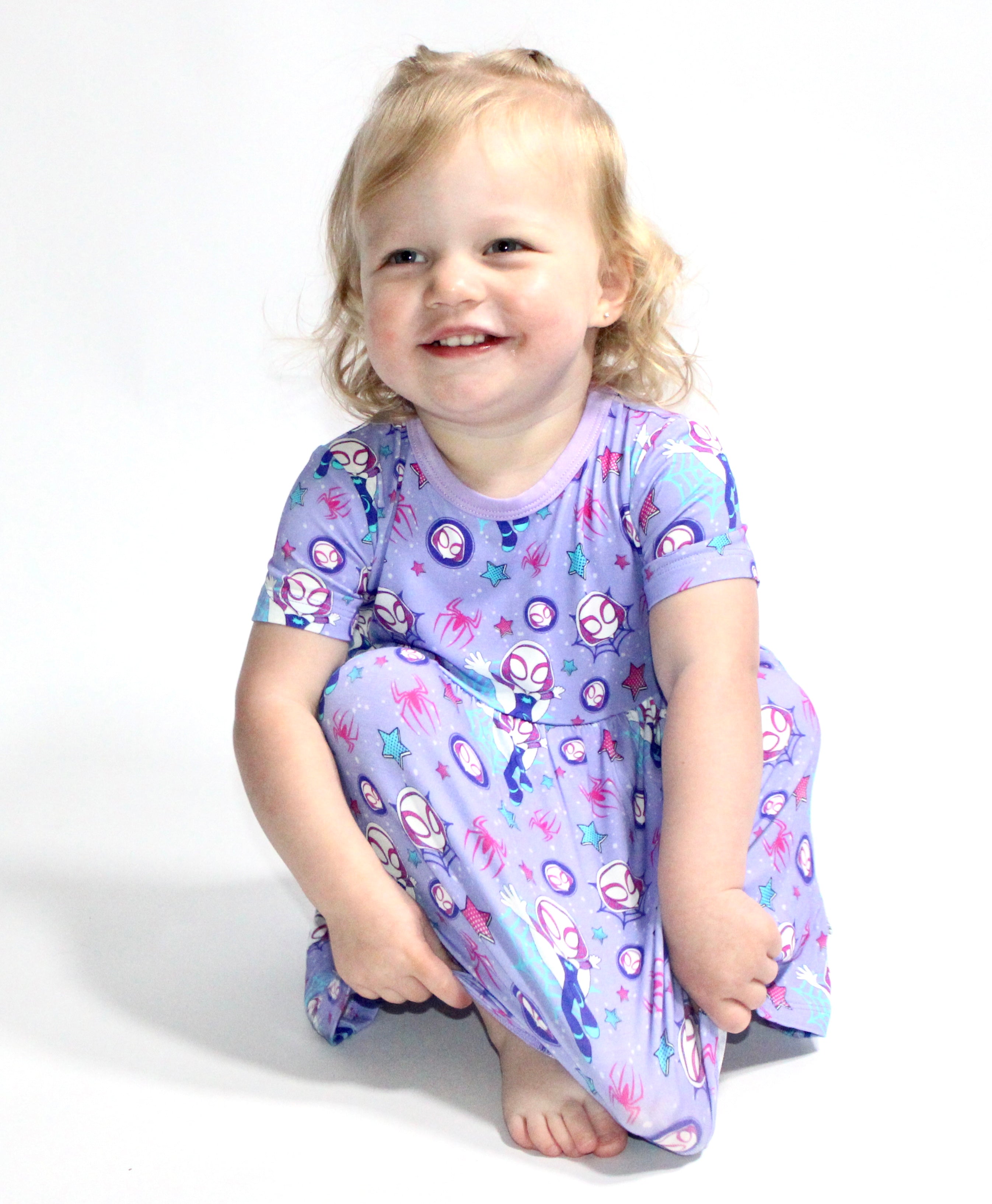 Purple Web Bodysuit Twirl – Bubbas Bamboo